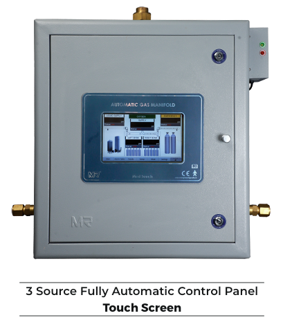 3 Source Fully Automatic Control Panel Touch Screen