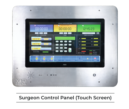 Surgeon Control Panel Touch screen